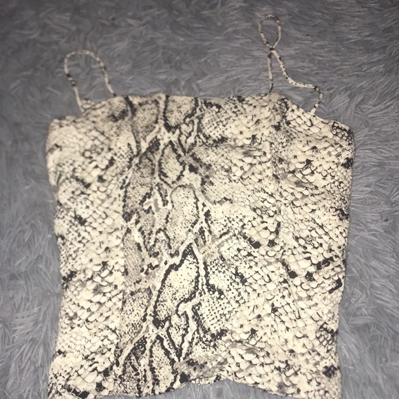 Reformation | Tops | Reformation Meyer Top Snake Print | Poshmark